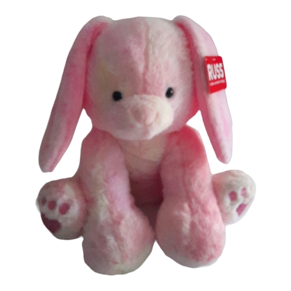 Russ | Toys | New With Tags Russ Bunny Pink 4 Plush | Poshmark